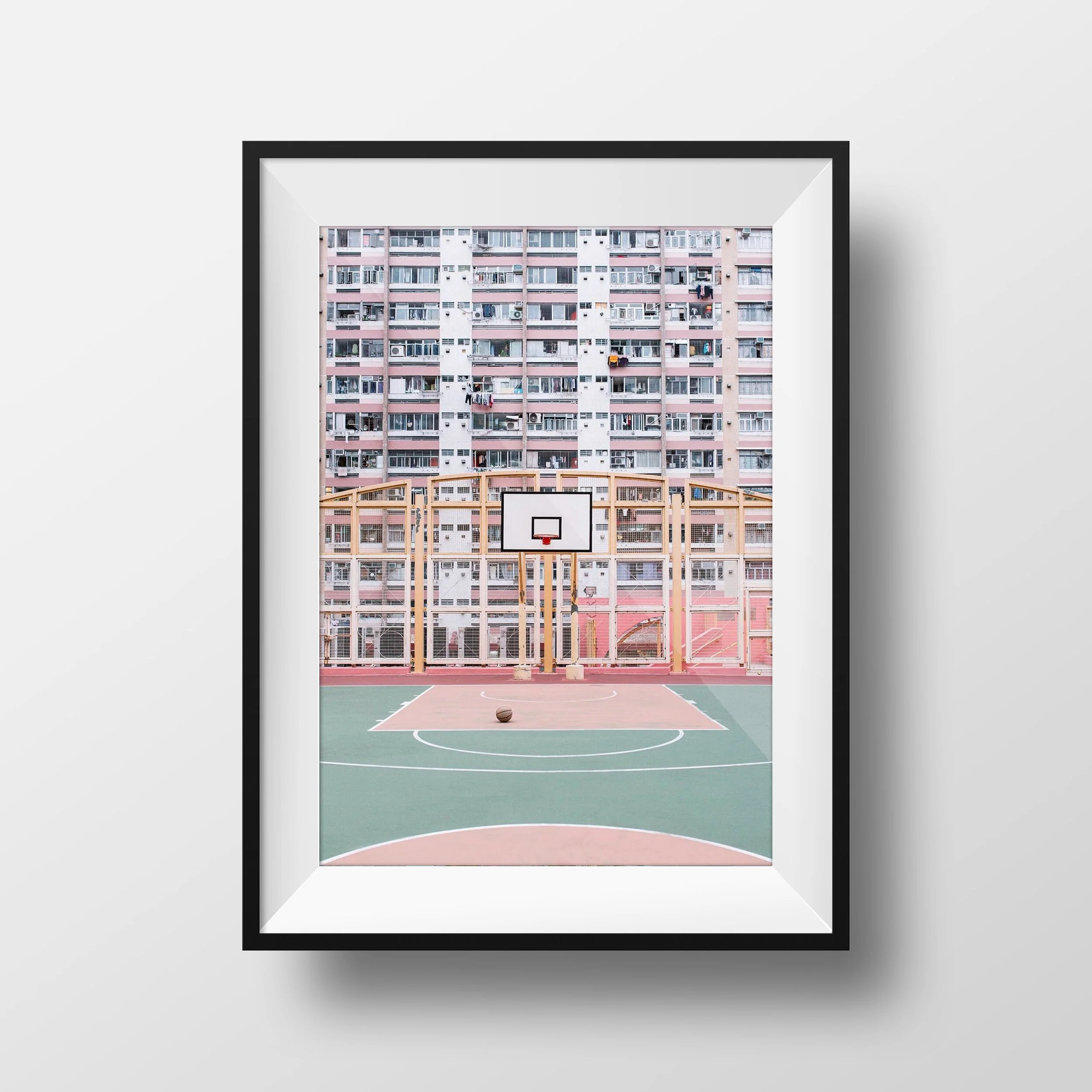 Pink Basketball Court — The APT Studios