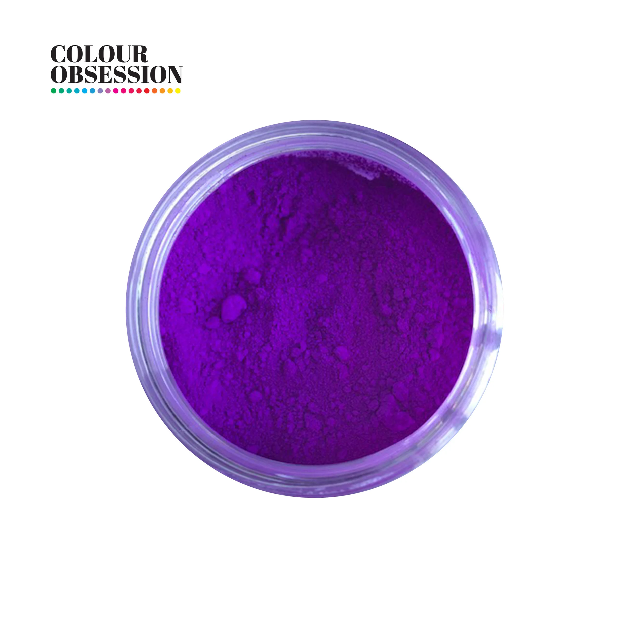 Purple Pop Fluorescent – Metallic Powder Pigment — Colour Obsession