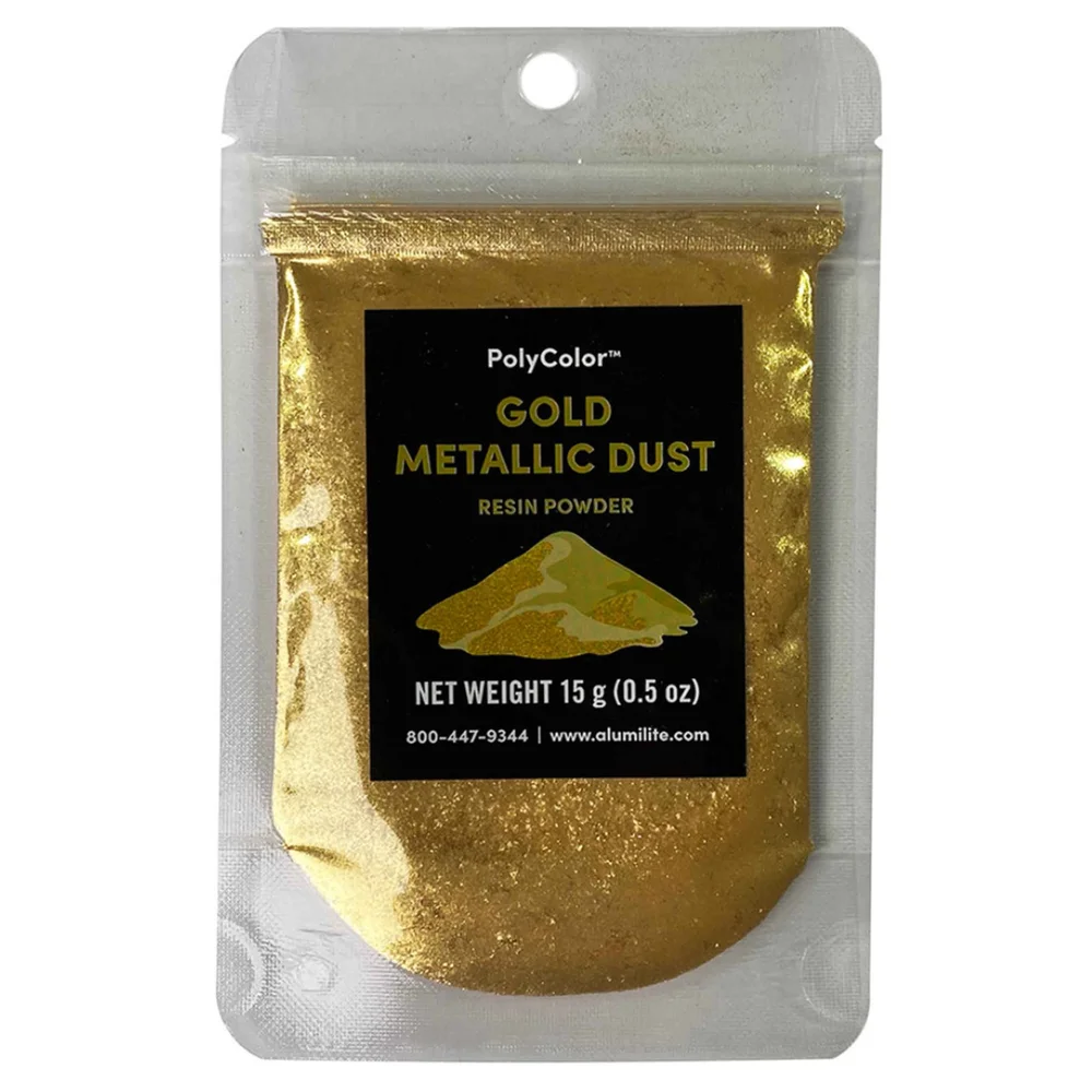Gold Dust Powder Chroma Dust No.1 Gold Dust Chrome Powder Mirror