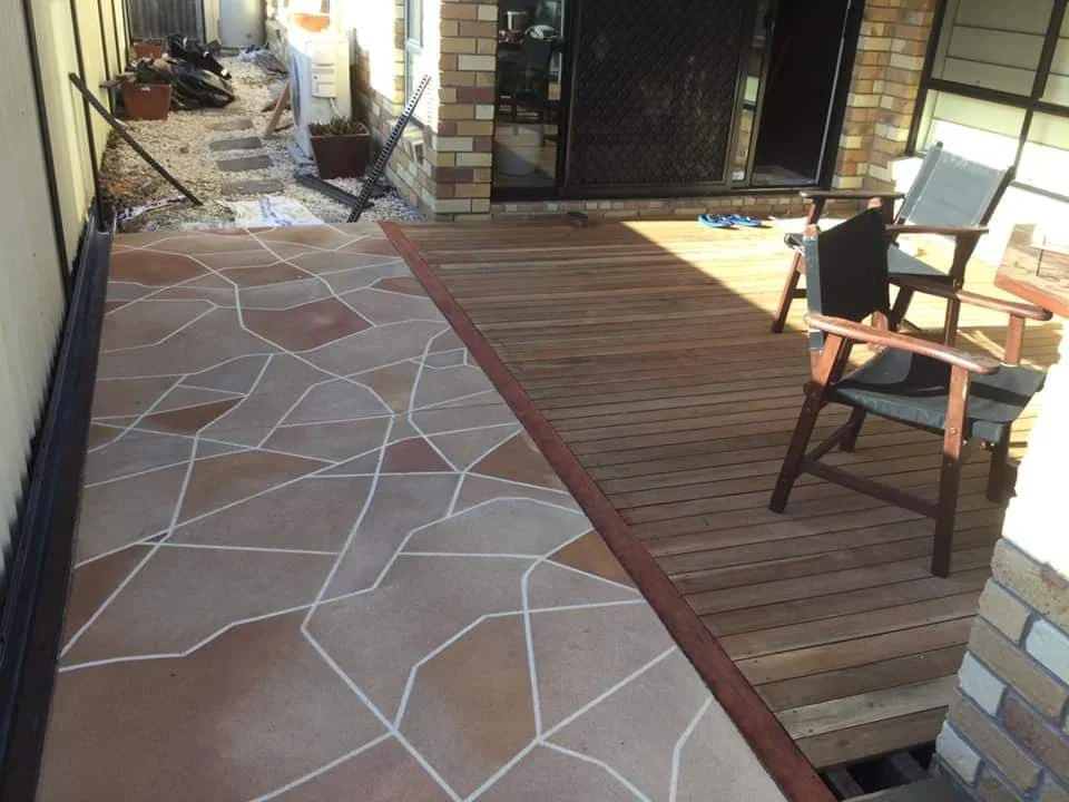 Few Images from S&S Concreting — Perma-Colour Australia