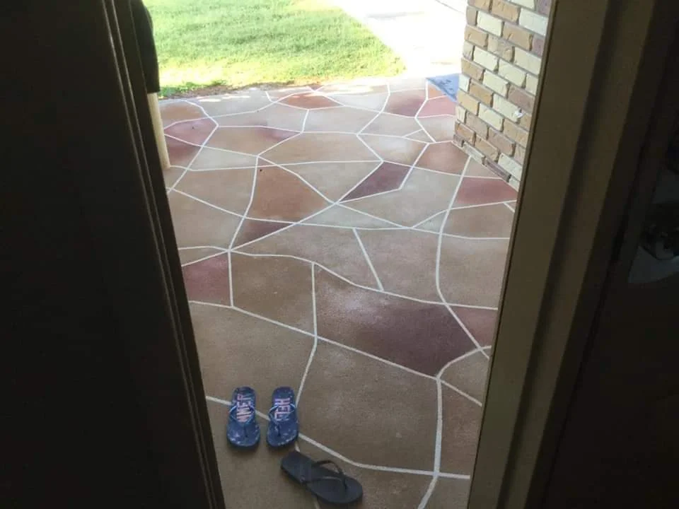 Few Images from S&S Concreting — Perma-Colour Australia