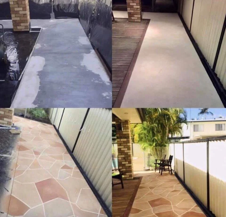 Few Images from S&S Concreting — Perma-Colour Australia