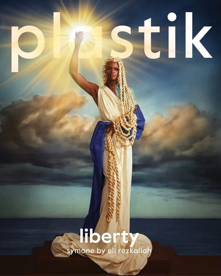 Symone covers plastik magazine by Eli Rezkallah — Plastik Magazine