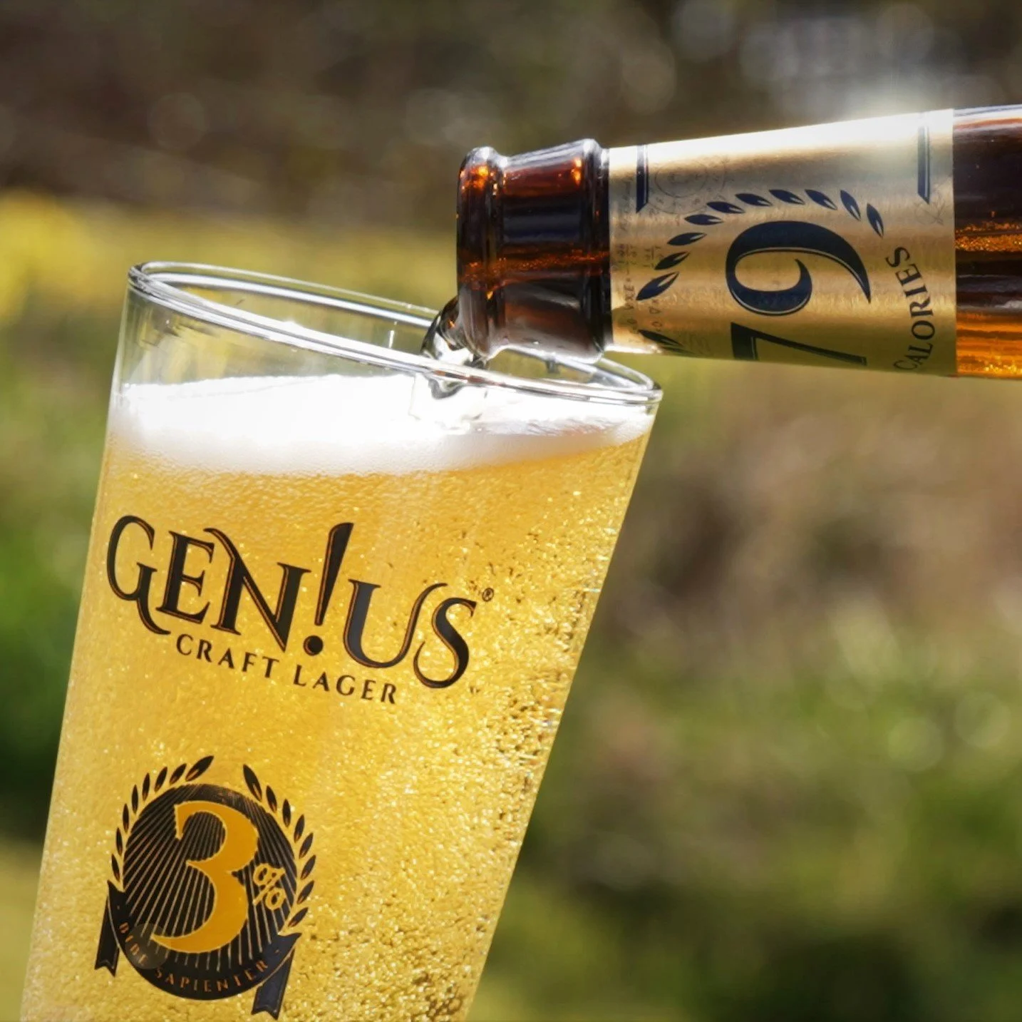 Buy Low Carb Beer Online | Lager & IPA | Genius Brewing