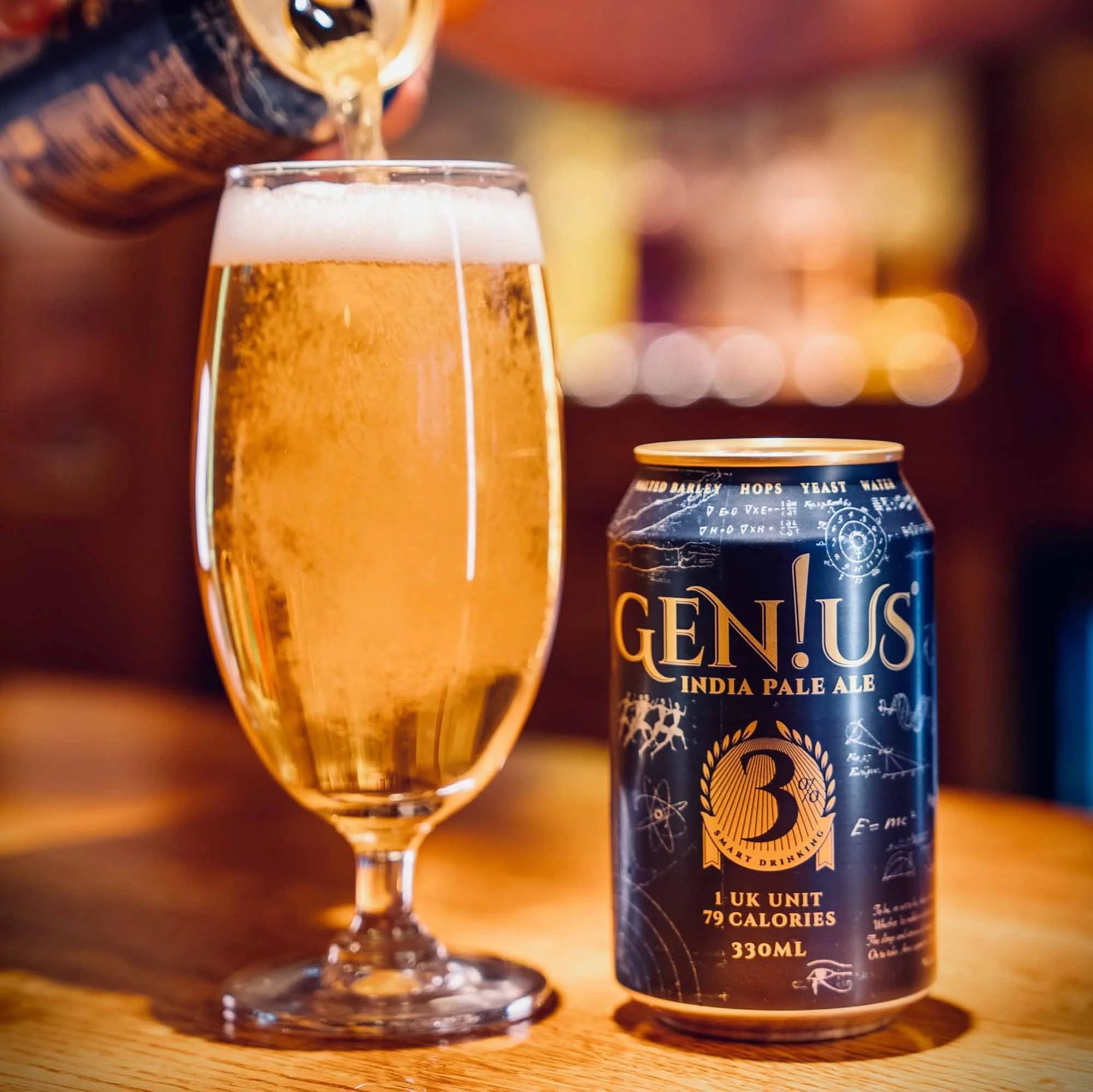 Buy Genius Brewing Mixed 12 Pack Craft Lager & IPA 12 pack - Beer gift | Gen!us Brewing