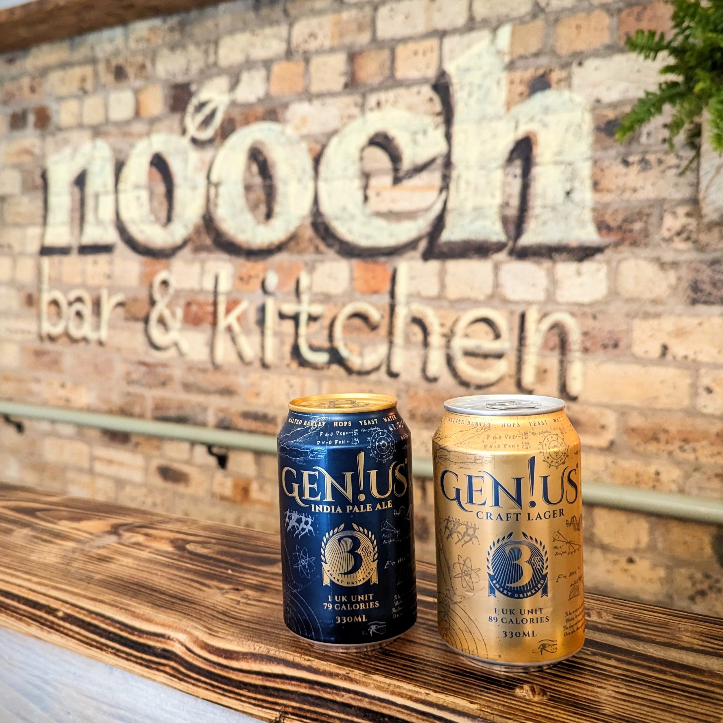 Nooch Stirling adds Gen!us low calorie craft beers to its vegan menu ...