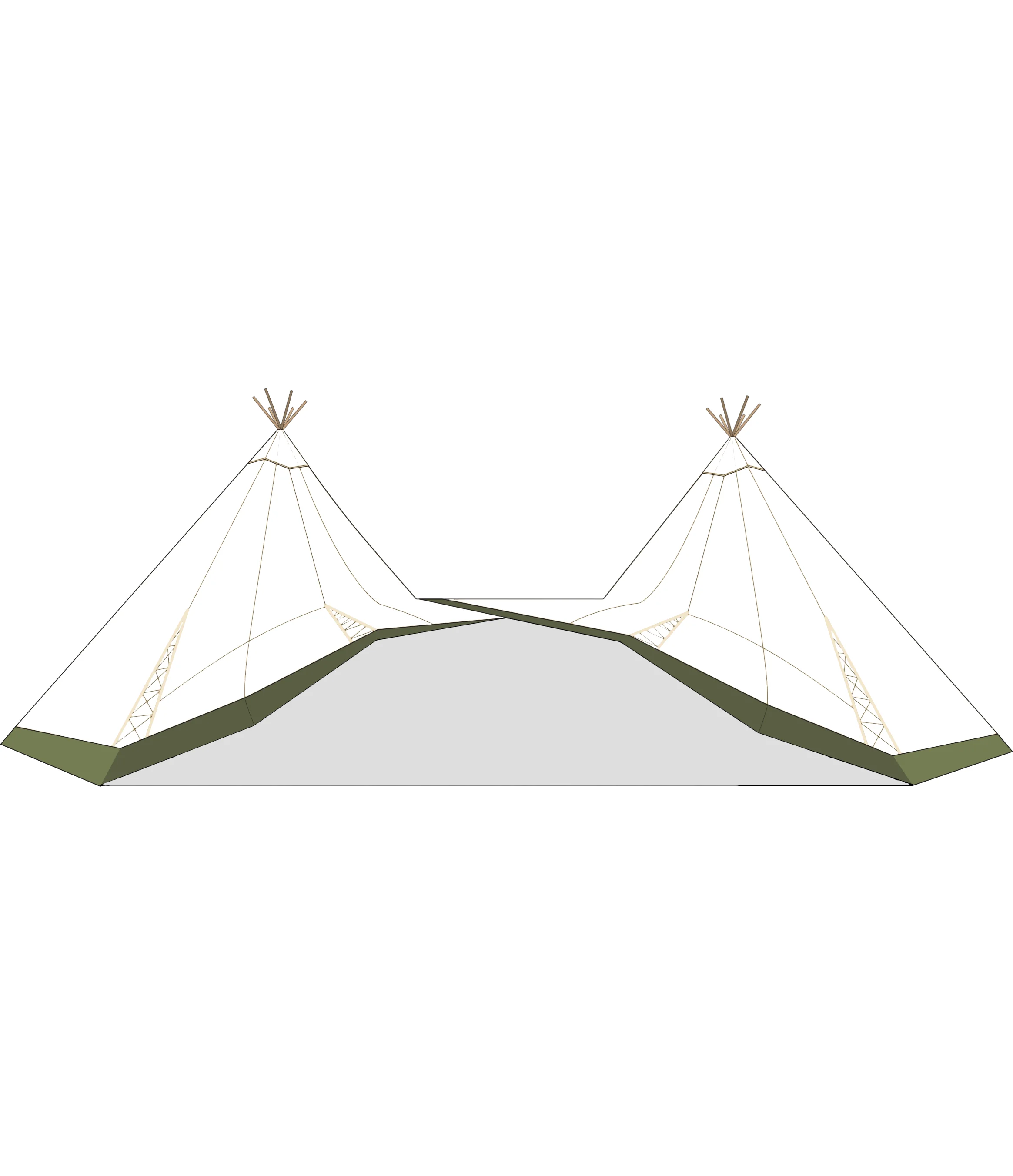 Wedding Tipi Hire - Corporate Tipi Hire — Maka Tipi