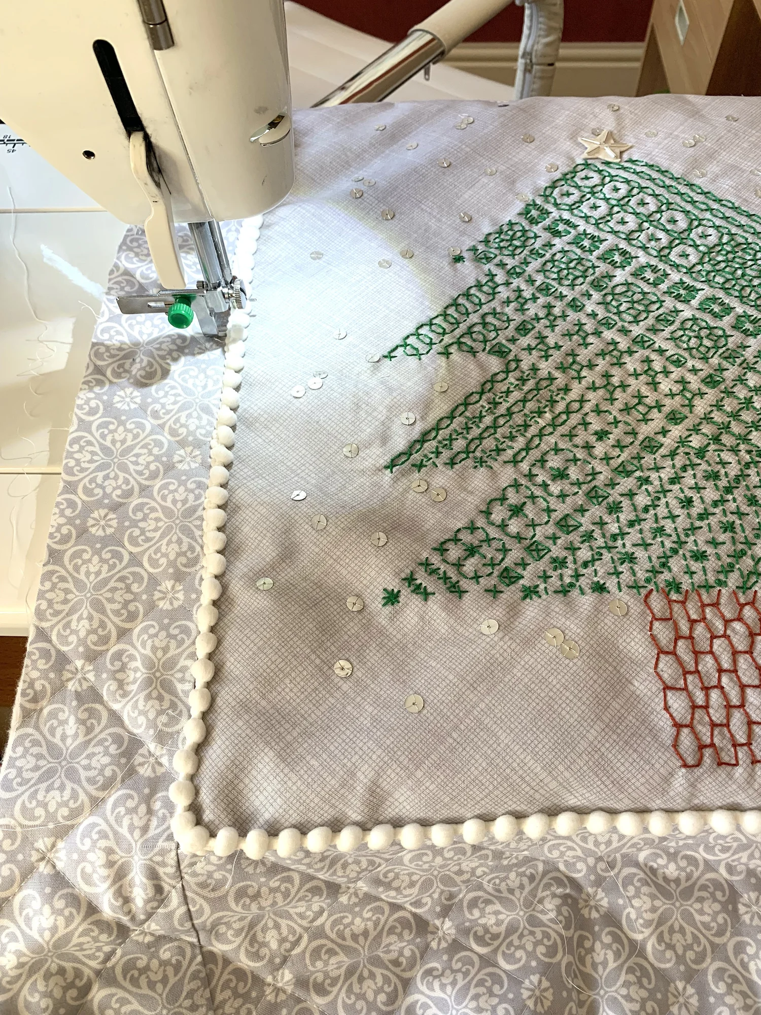 Making a Sashiko Christmas Tree — Ruby Seppings