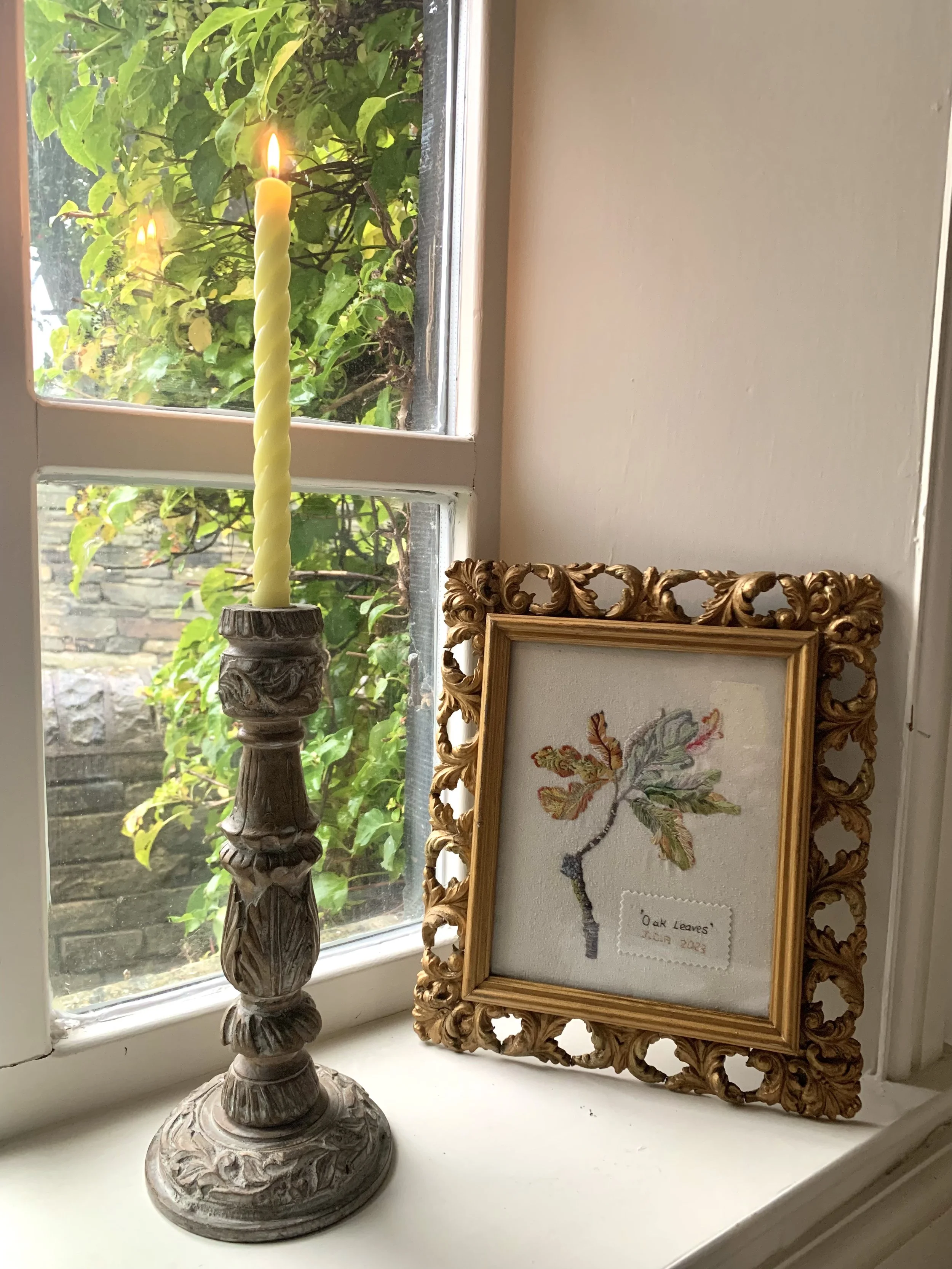 The Oak Leaves Embroidery — Ruby Seppings