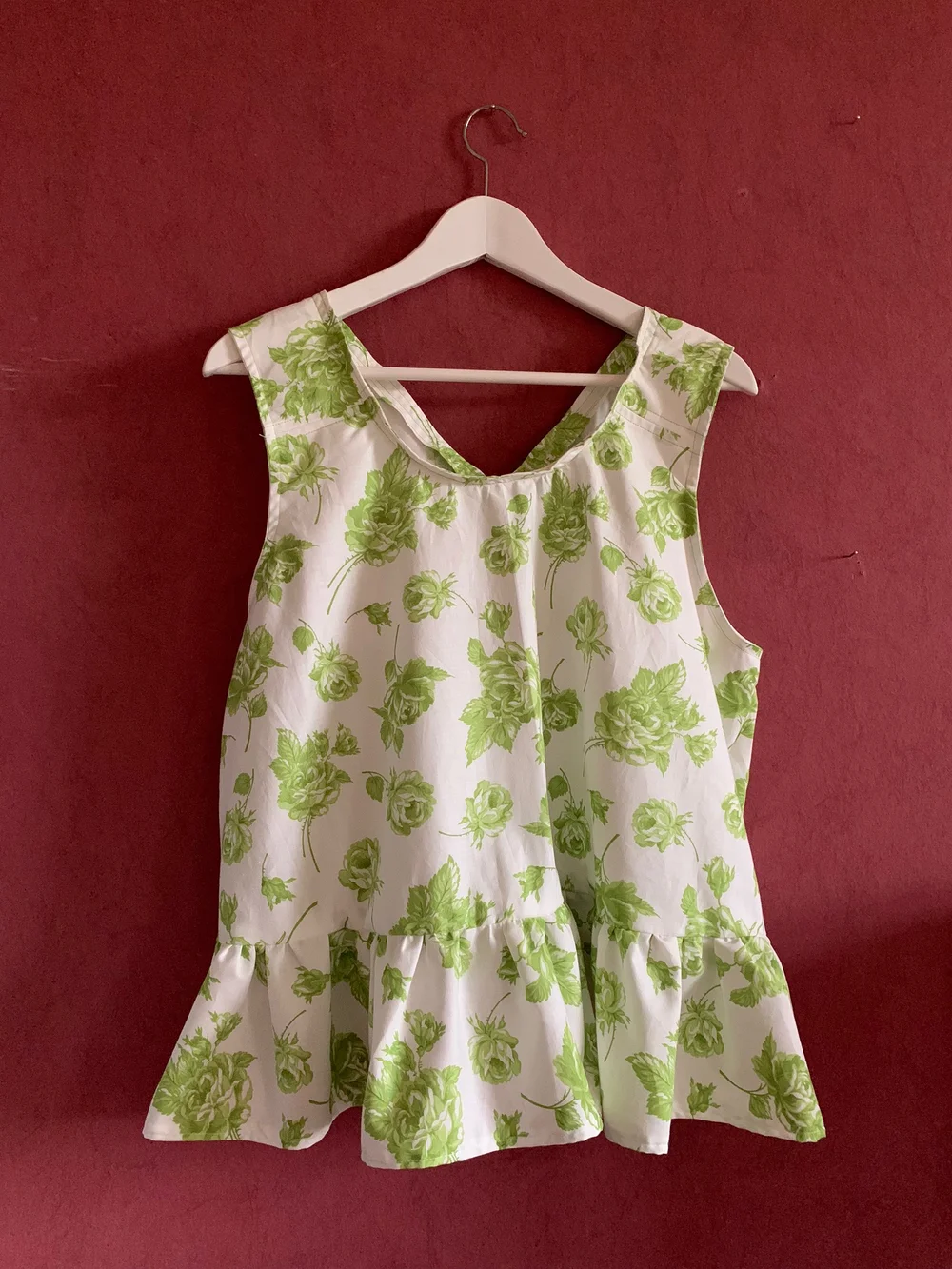 Adventures of a novice dressmaker - The Peppermint Peplum top — Ruby ...