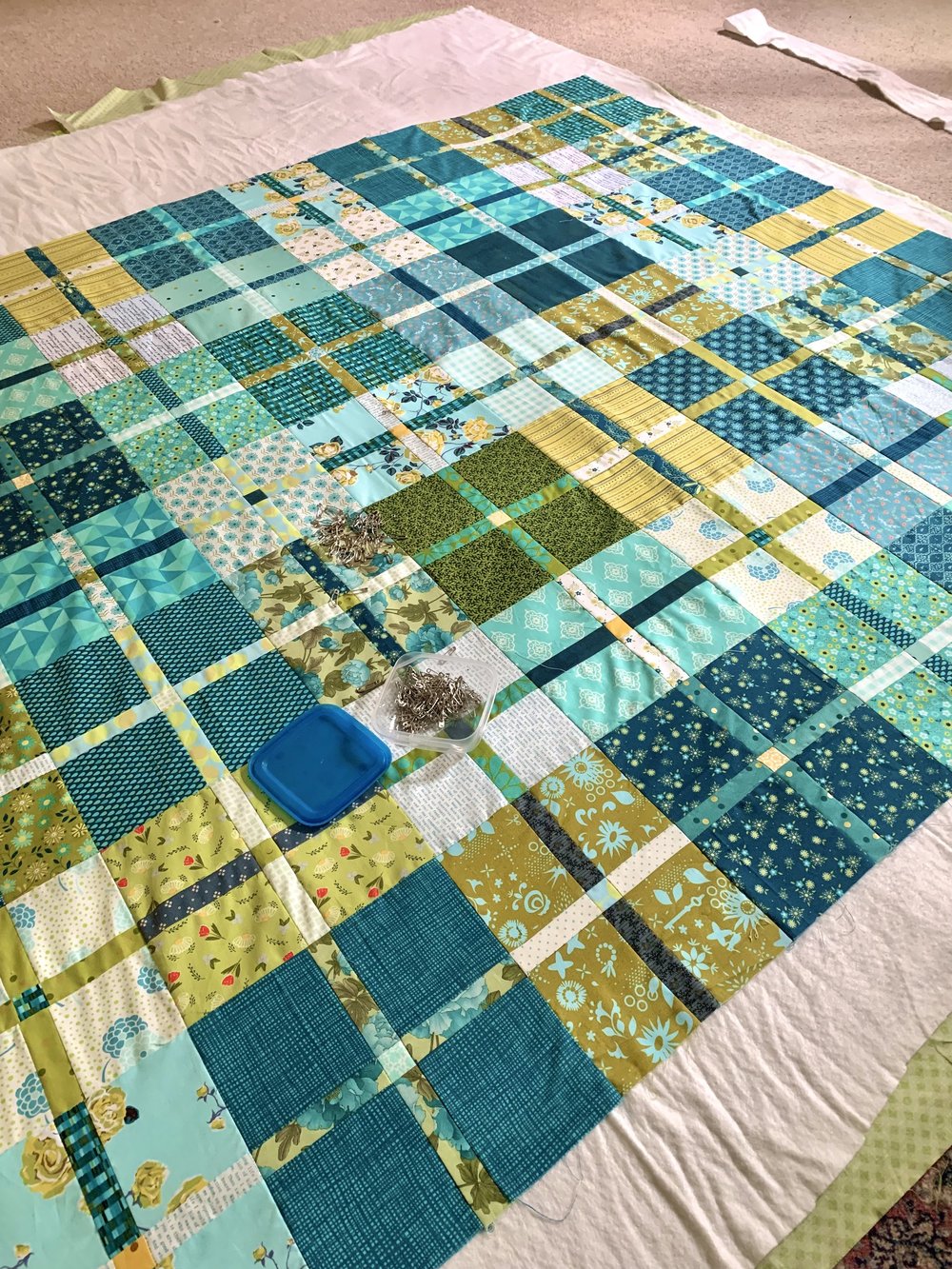 Making a 'Plaidish Quilt' — Ruby Seppings
