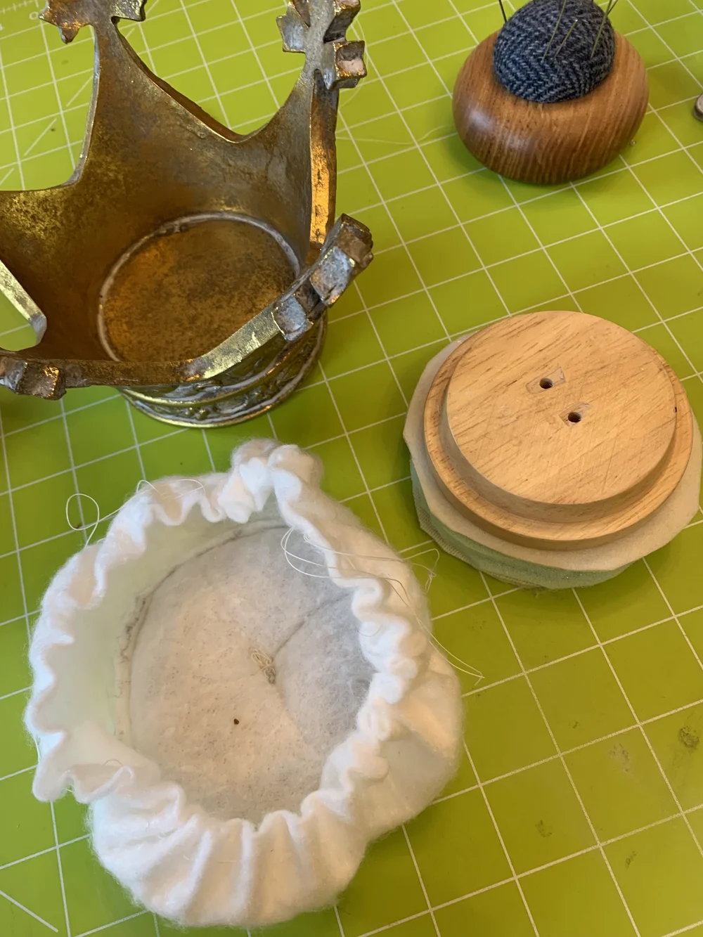 Making a Coronation Pincushion — Ruby Seppings