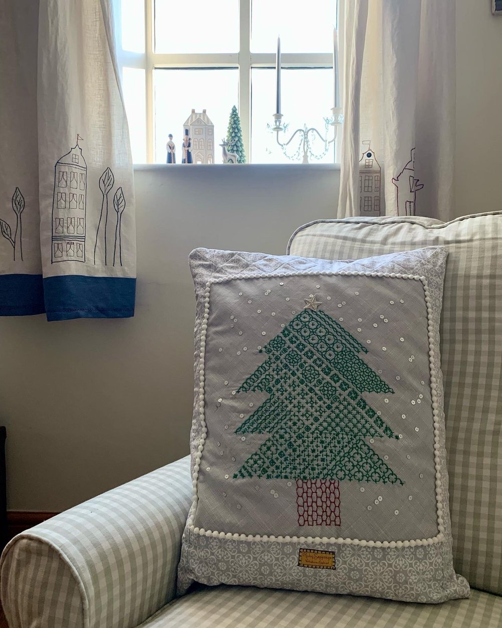 Making a Sashiko Christmas Tree — Ruby Seppings