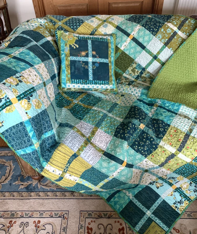 Making a 'Plaidish Quilt' — Ruby Seppings