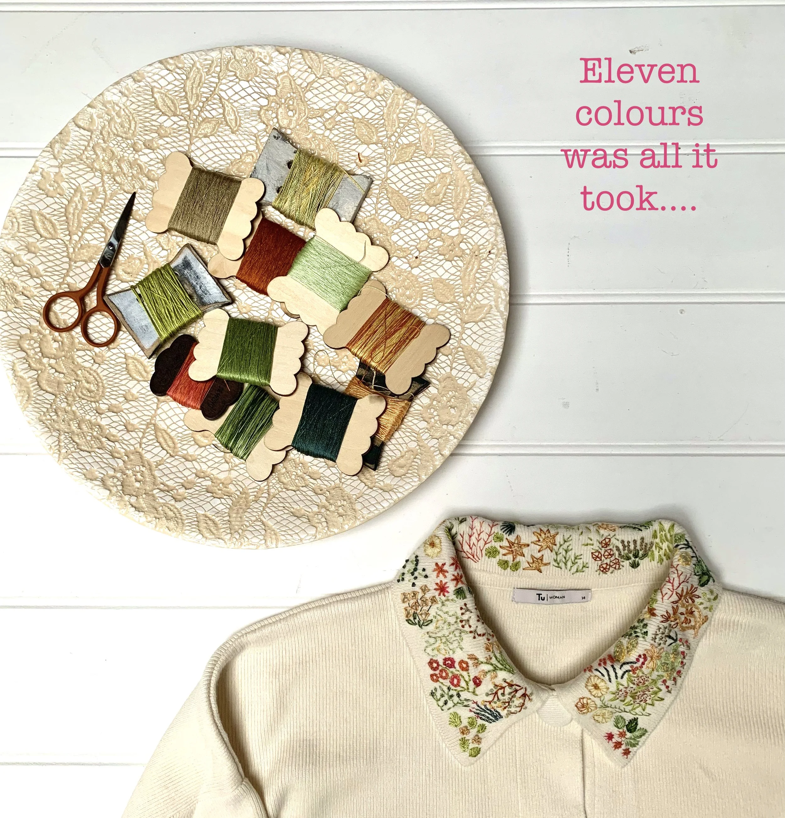 An Embroidered Collar — Ruby Seppings