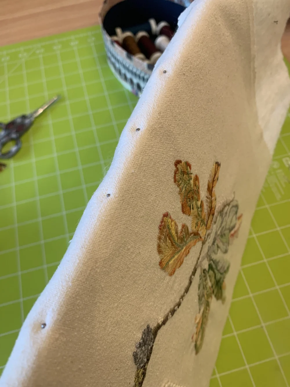 The Oak Leaves Embroidery — Ruby Seppings