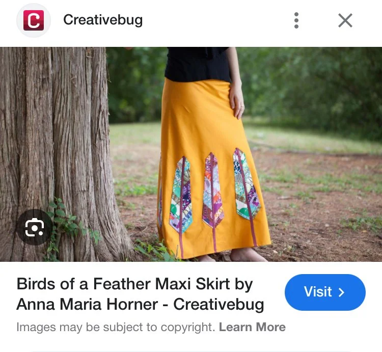 Making a 'Feather Maxi Skirt' with Anna Maria Horner — Ruby Seppings