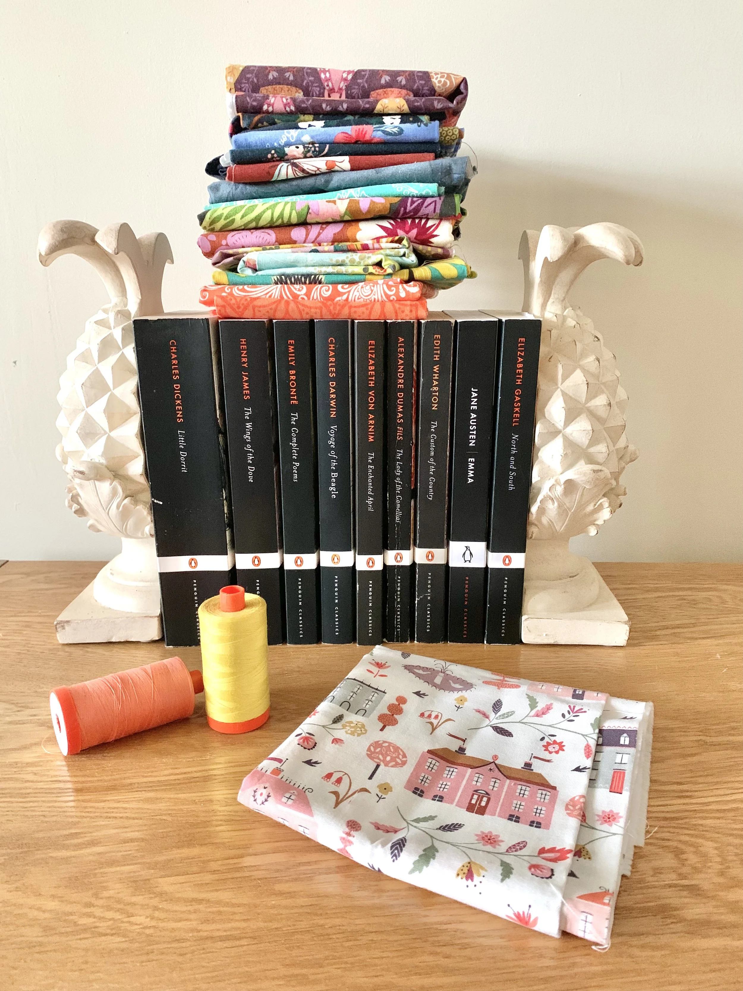 Making a 'Tall Tales' Penguin Classics Book Quilt (part 1) — Ruby Seppings