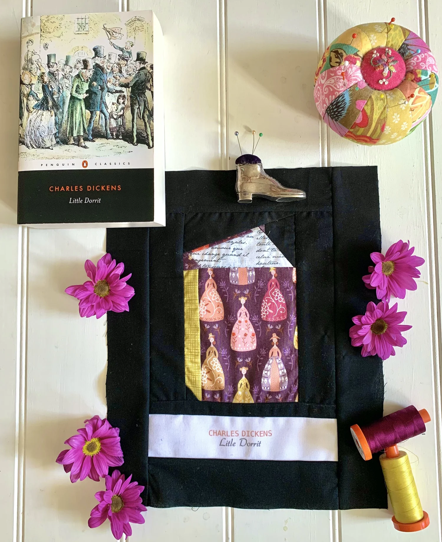 Making a 'Tall Tales' Penguin Classics Book Quilt (part 1) — Ruby Seppings