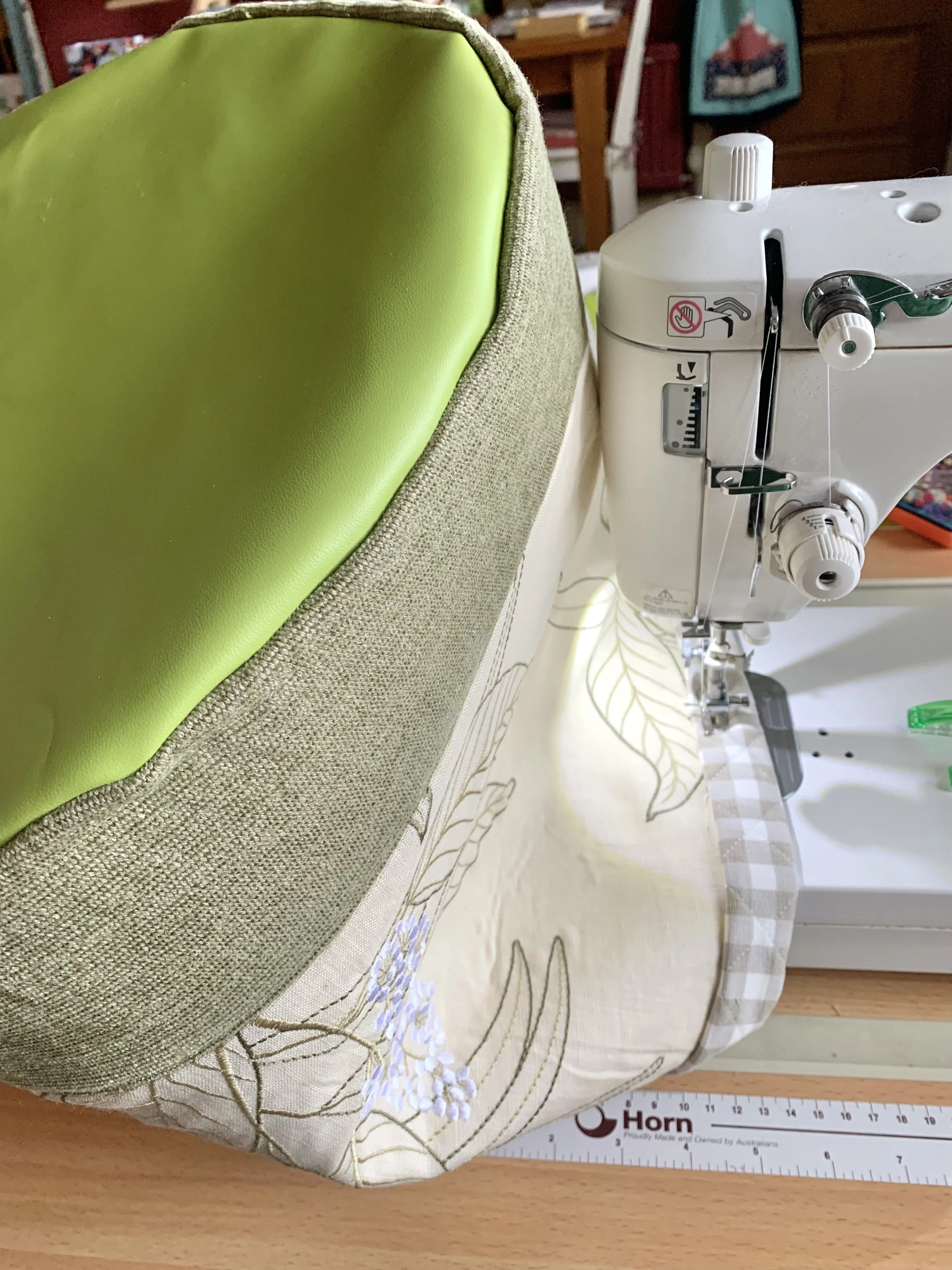 Making a botanical fabric bucket — Ruby Seppings