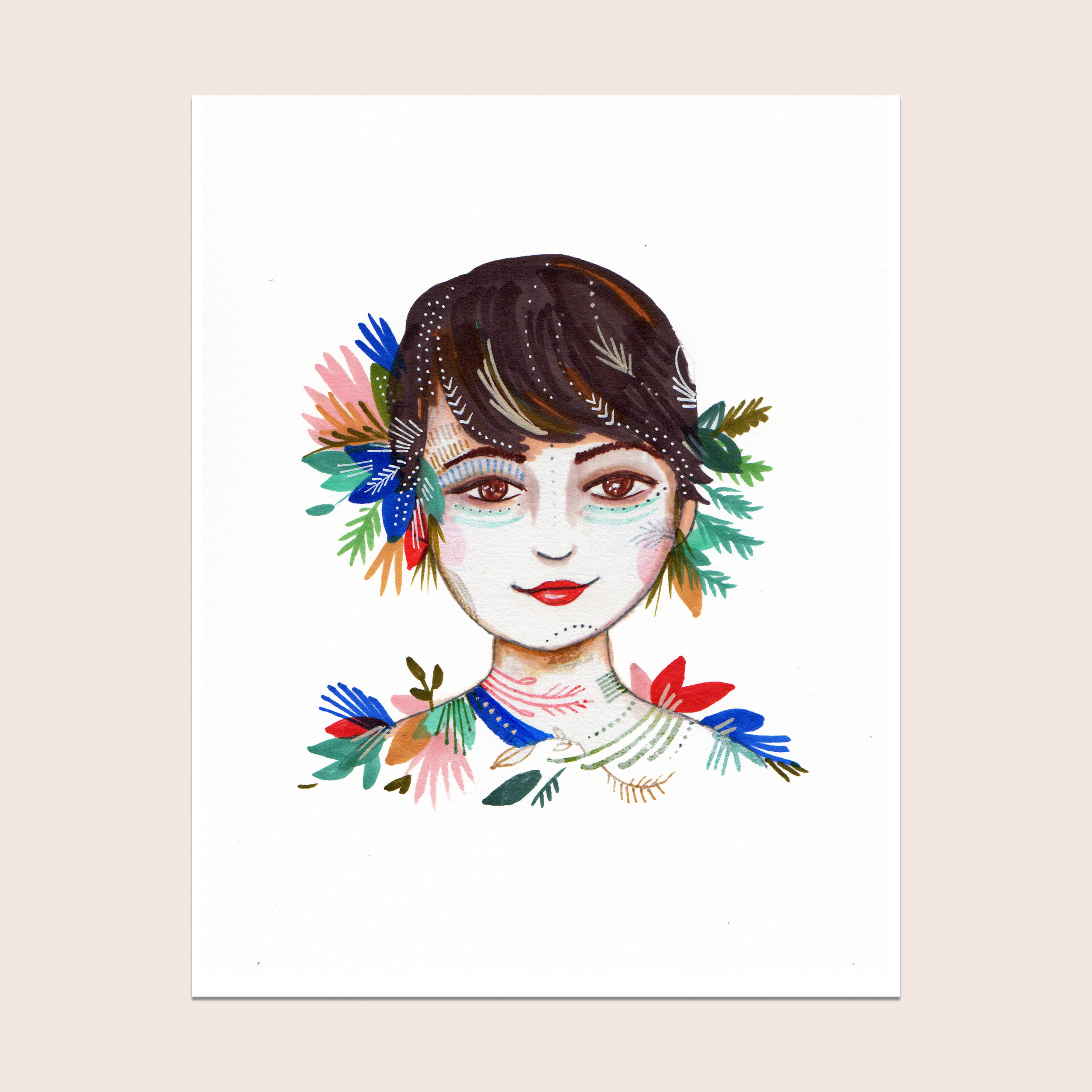 custom portraits that empower girls — DANIELLE DUER