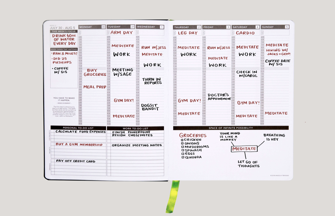 10 (thousand) words about choosing a personal planner — 10 Things To ...