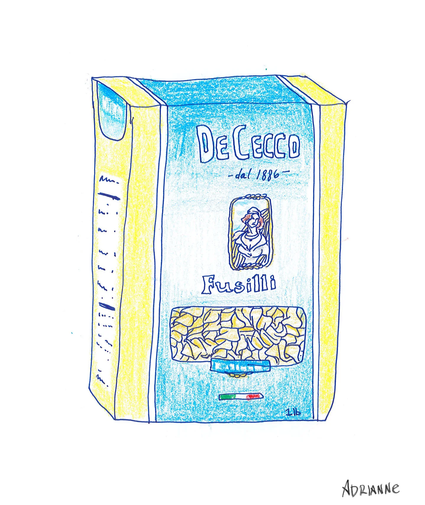 food art — adrianne