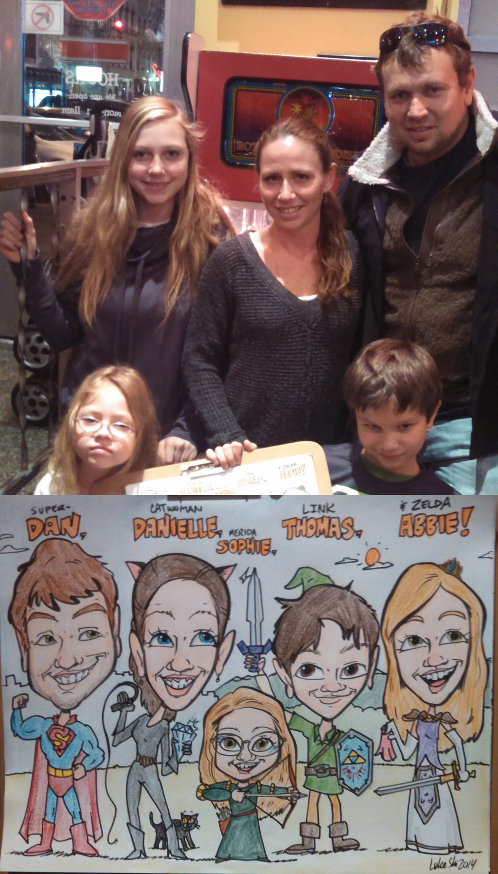 Caricatures — Luke Ski: Storyboard Artist