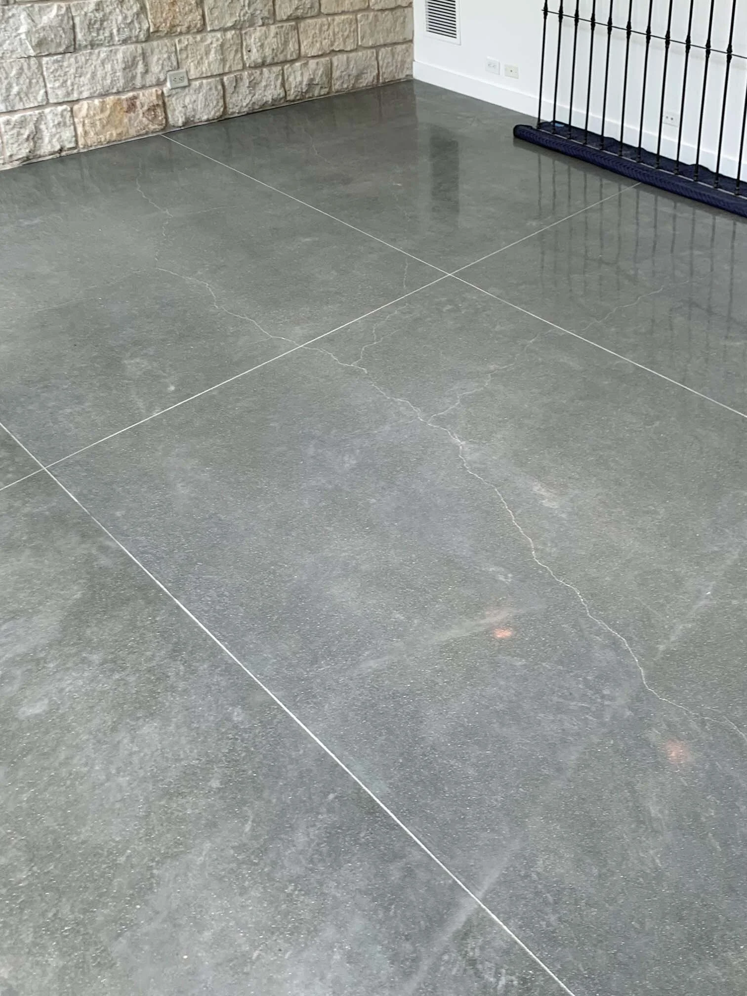 Light Grey Stained Concrete Floors – Flooring Ideas