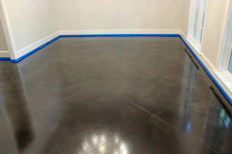 Stained Concrete Floors — Craftsman Concrete Floors - Texas Polished ...