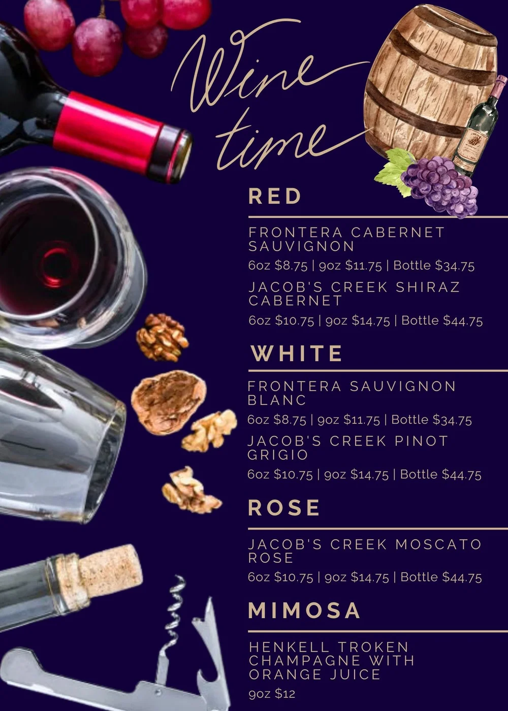 Drinks — The Caesar Mill