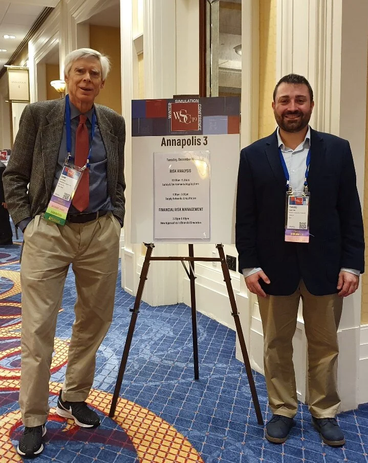 Shaun Doheney, Doug Hubbard, Tom Keelin, and Sam Savage at the Winter ...