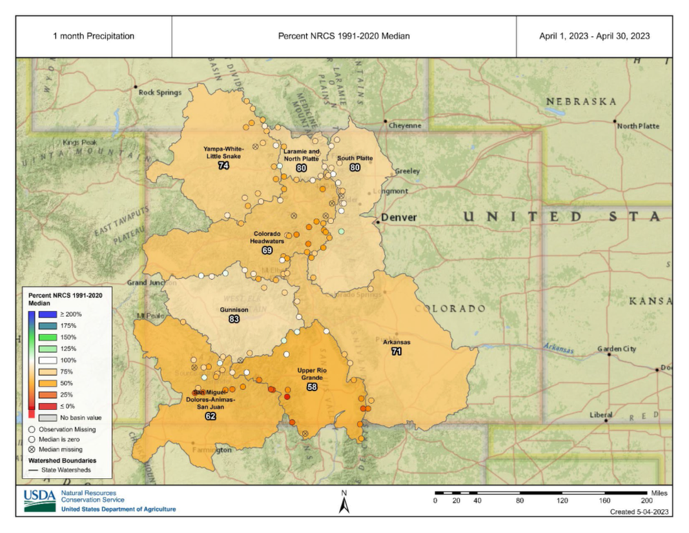 Colorado Snowpack Update — Colorado Trout Unlimited