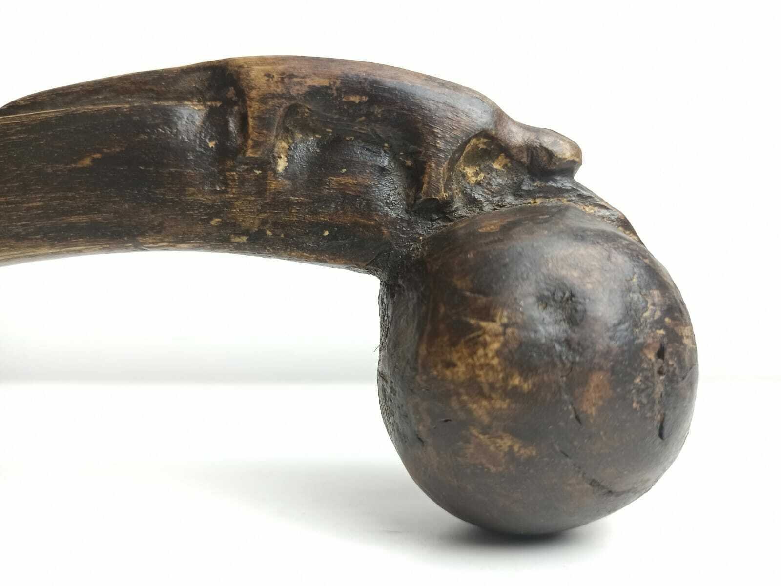 Native American Wooden Ball Club - Woodlands - 1920-40 — Magellan Art ...