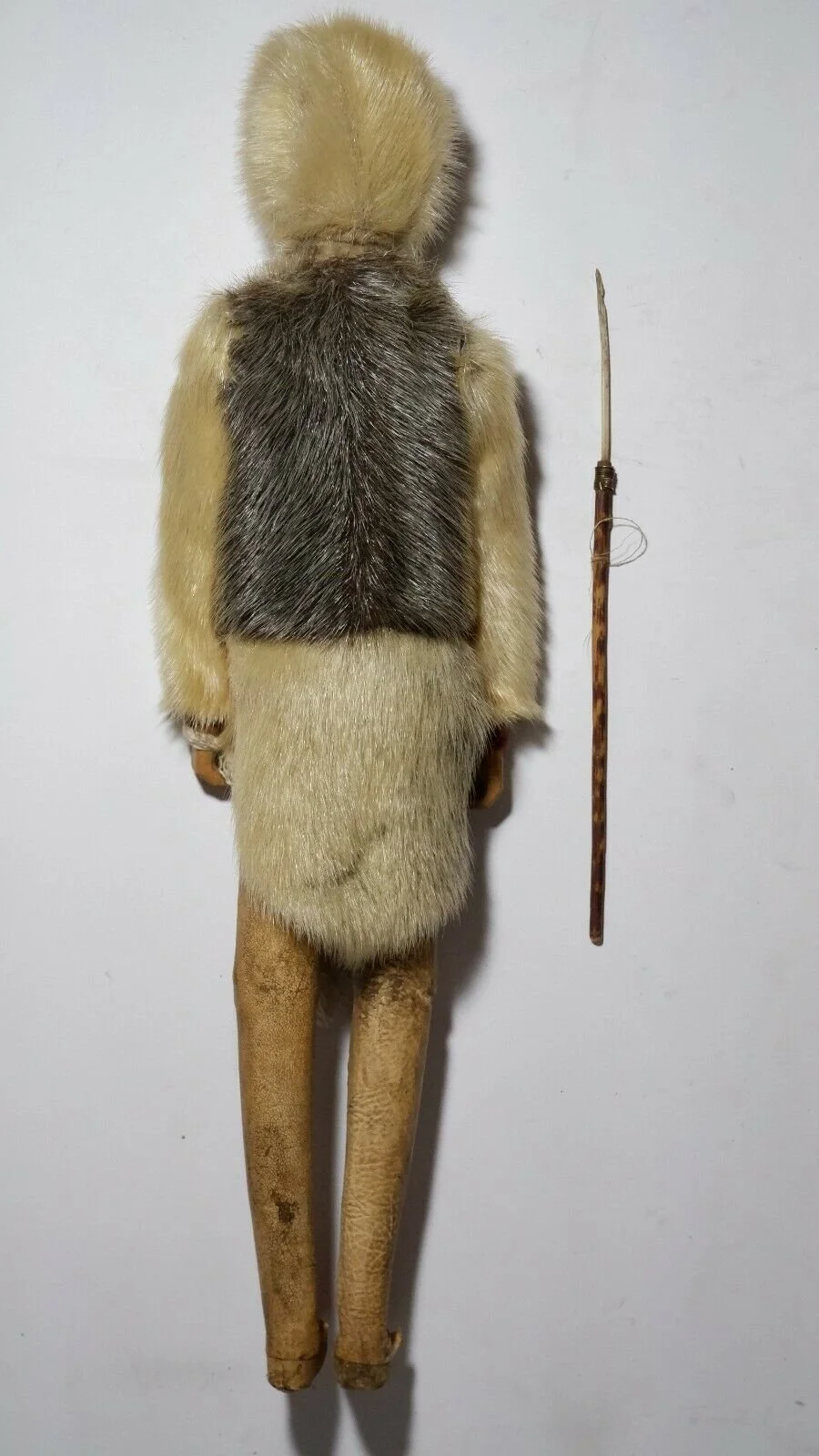 Antique Native Alaskan Sinew Sewn Doll - Inuit, Yup'ik, Yupik ...