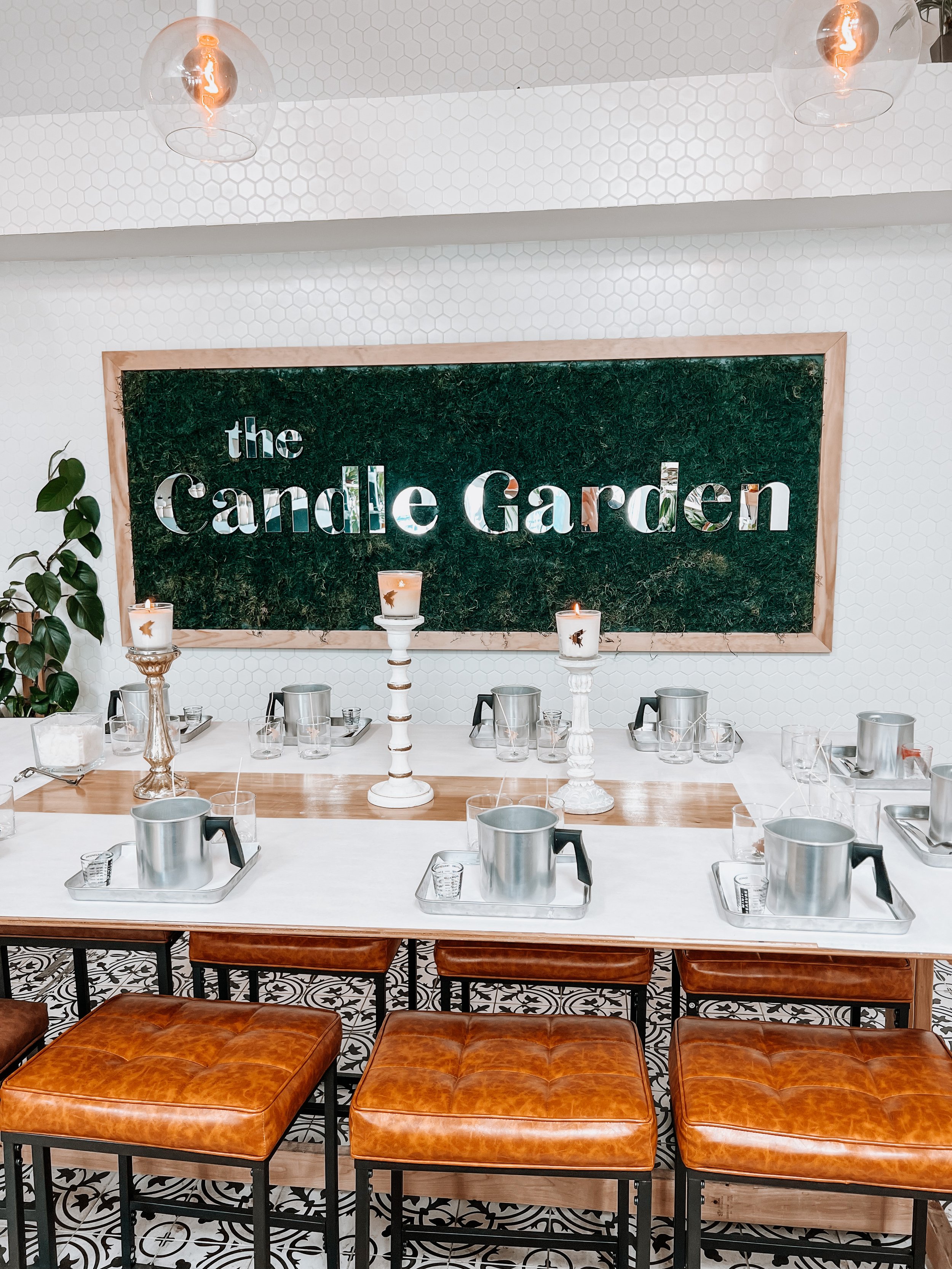 The Candle Garden - Soy Candles, Classes and Plants