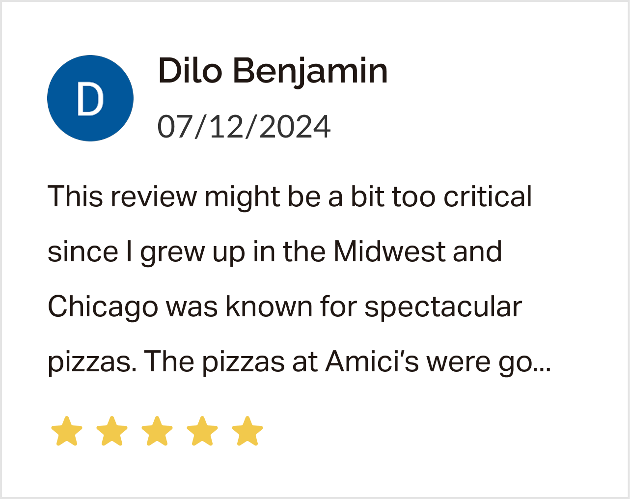 Amici’s Menlo Park | Best Pizza in Menlo Park!