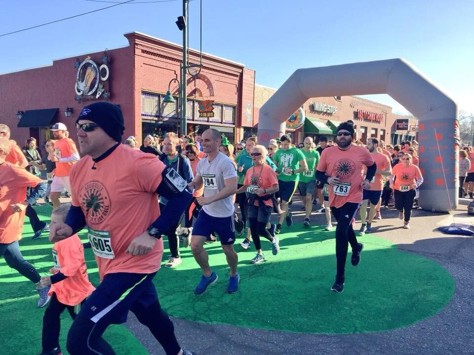 St. Patrick's Day Road Races 10K and 2 Mile — Fill The 'Ville!