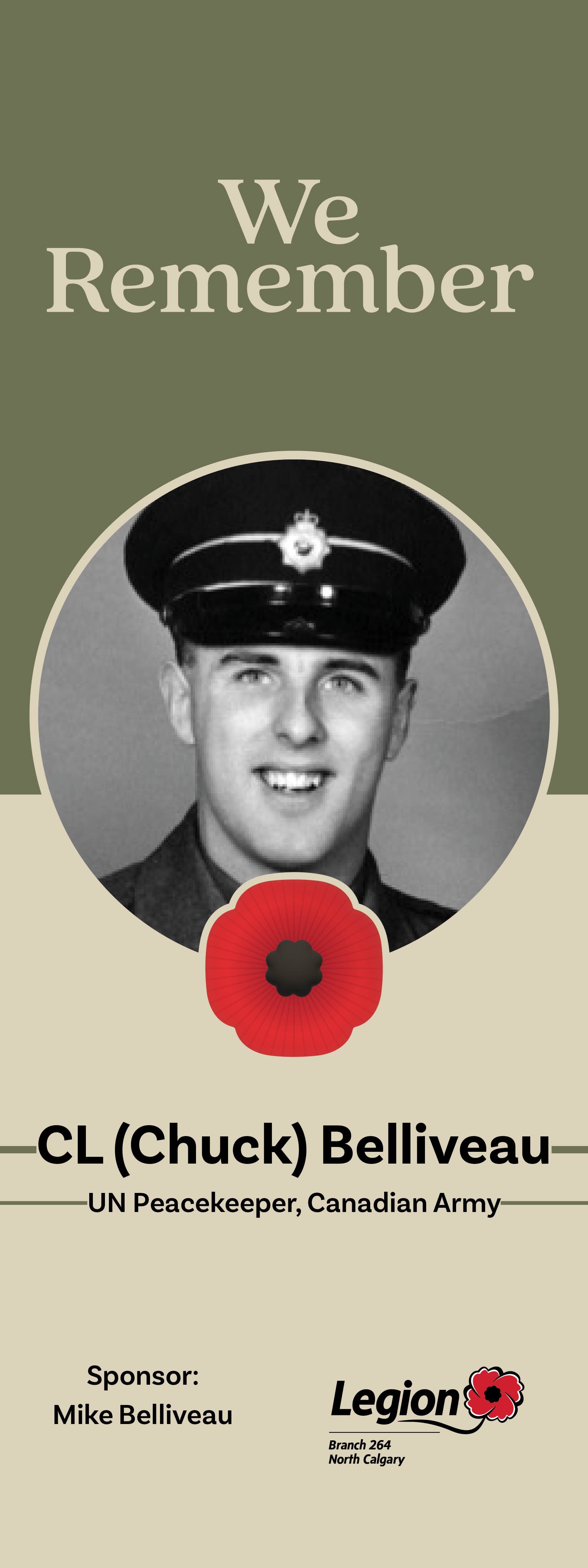 Charles “Chuck” Belliveau — Kensington Legion 264