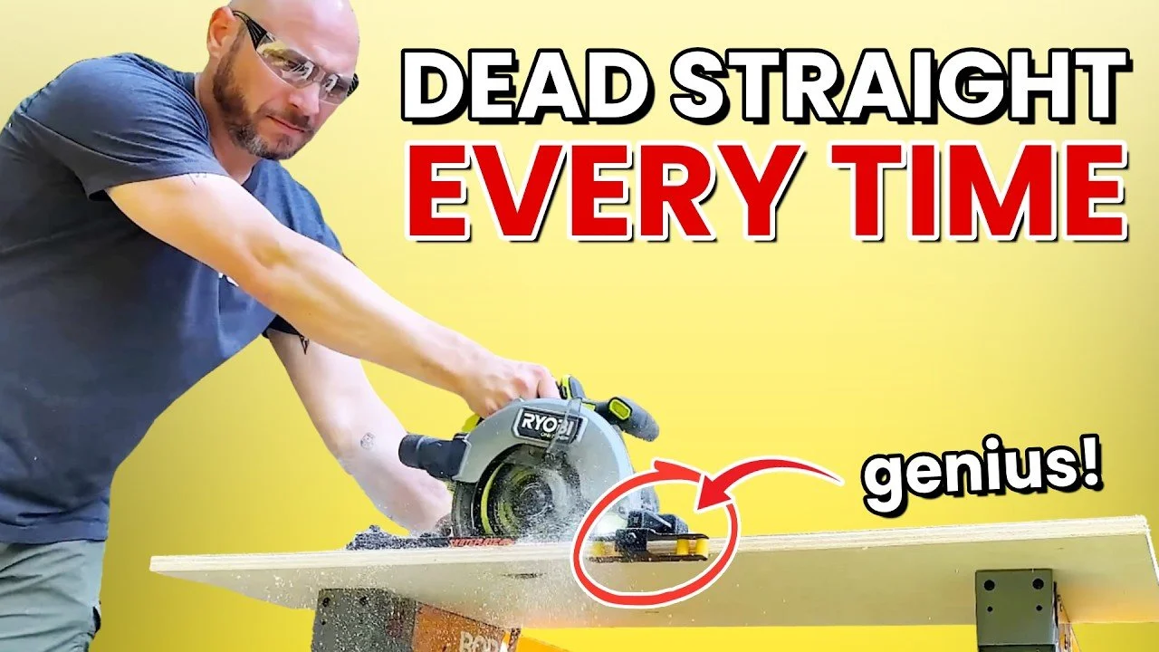 No Track Saw? No Problem! 4 Genius Alternatives for Straight Cuts with ...