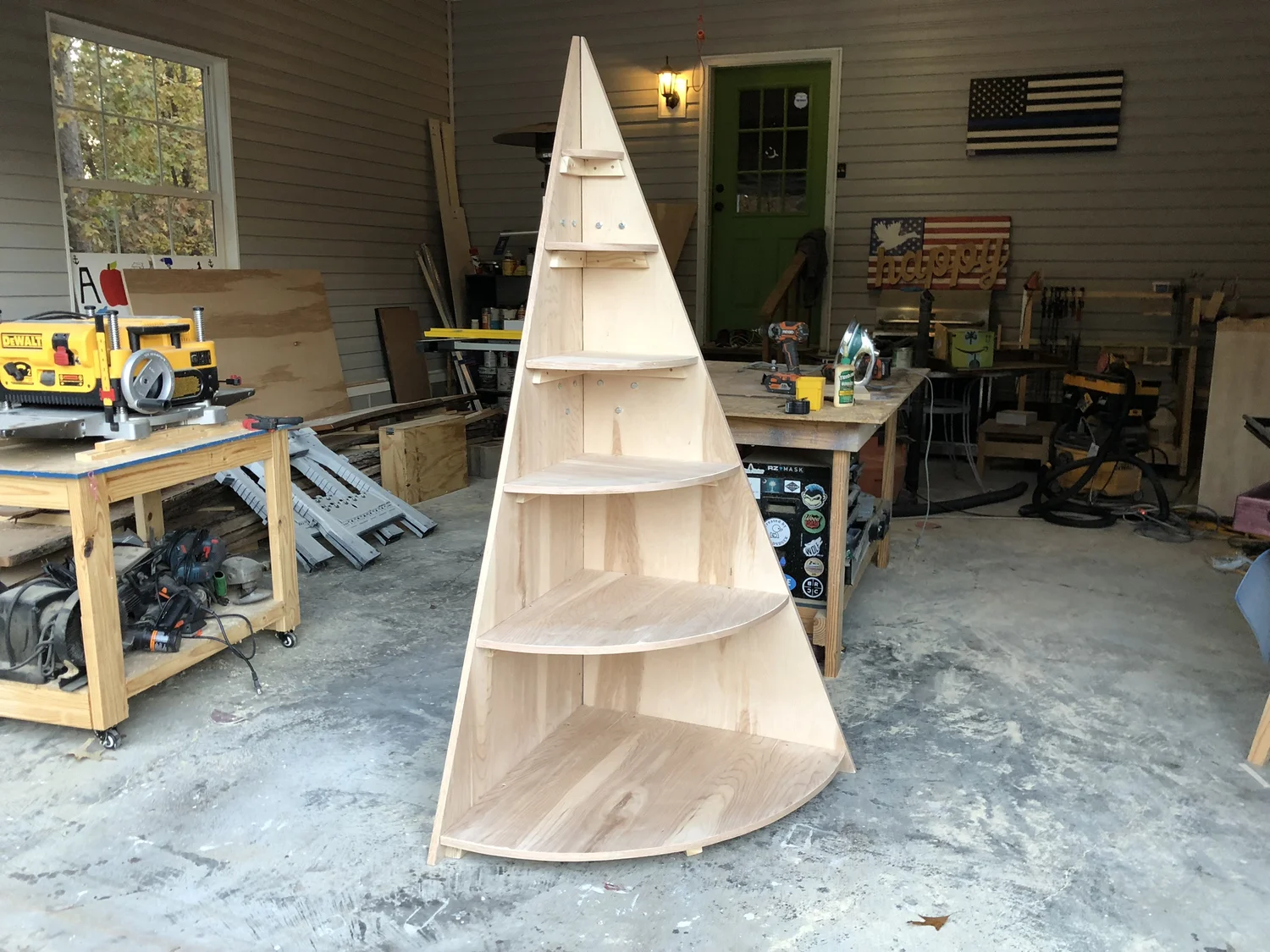 Christmas Village Display Tree — 731 Woodworks