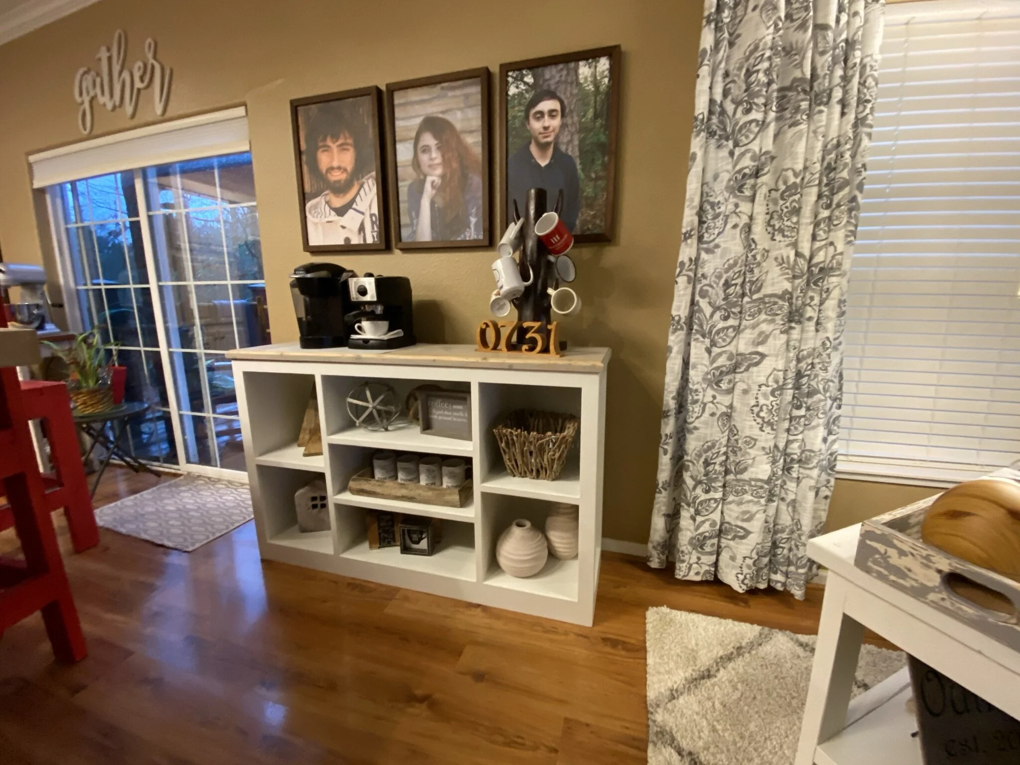 DIY Modern Farmhouse Coffee Bar Sideboard — 731 Woodworks