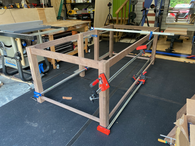 Ultimate Workbench with YouTube Play Button! — 731 Woodworks