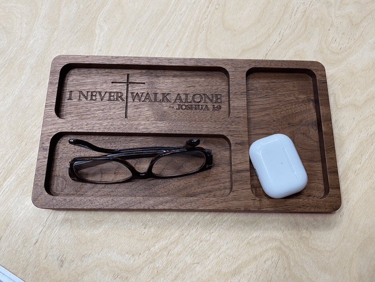 Router Bit Organizing Tray - Walnut — 731 Woodworks