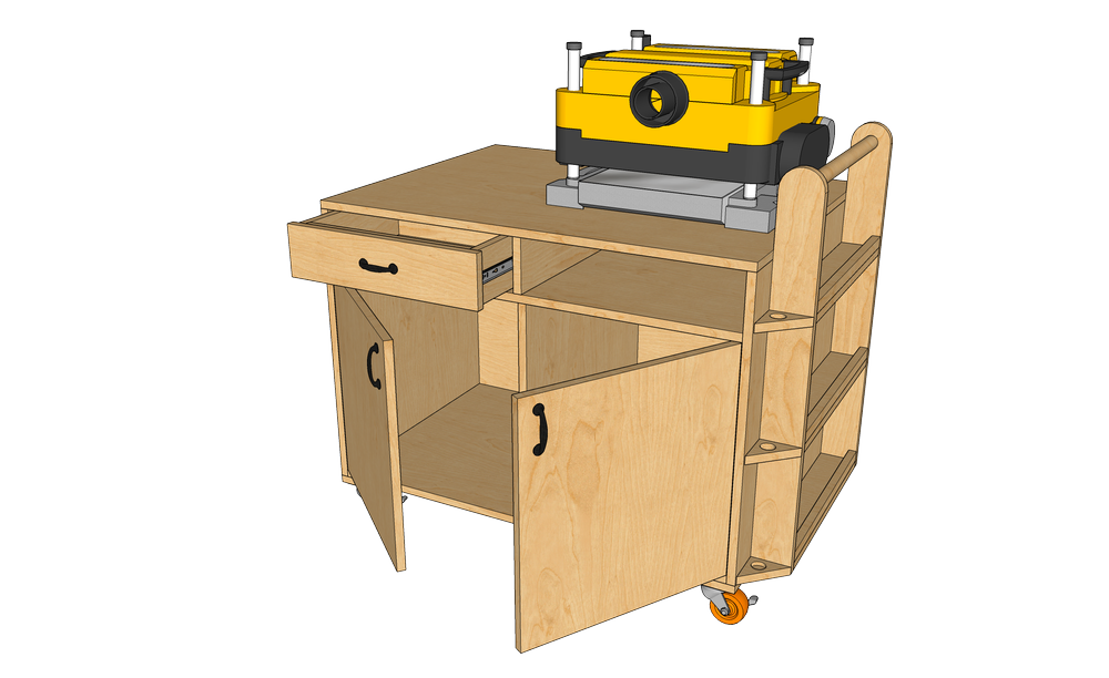 Ultimate Workbench / Outfeed Table Plan — 731 Woodworks