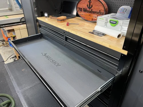 Husky Mobile Workbench and Hutch In-Depth Review — 731 Woodworks