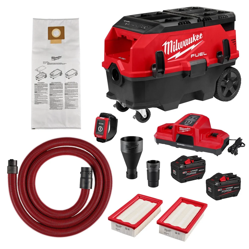 🚨 JUST RELEASED: Milwaukee M18 FUEL 9-Gallon Dual Battery Dust ...