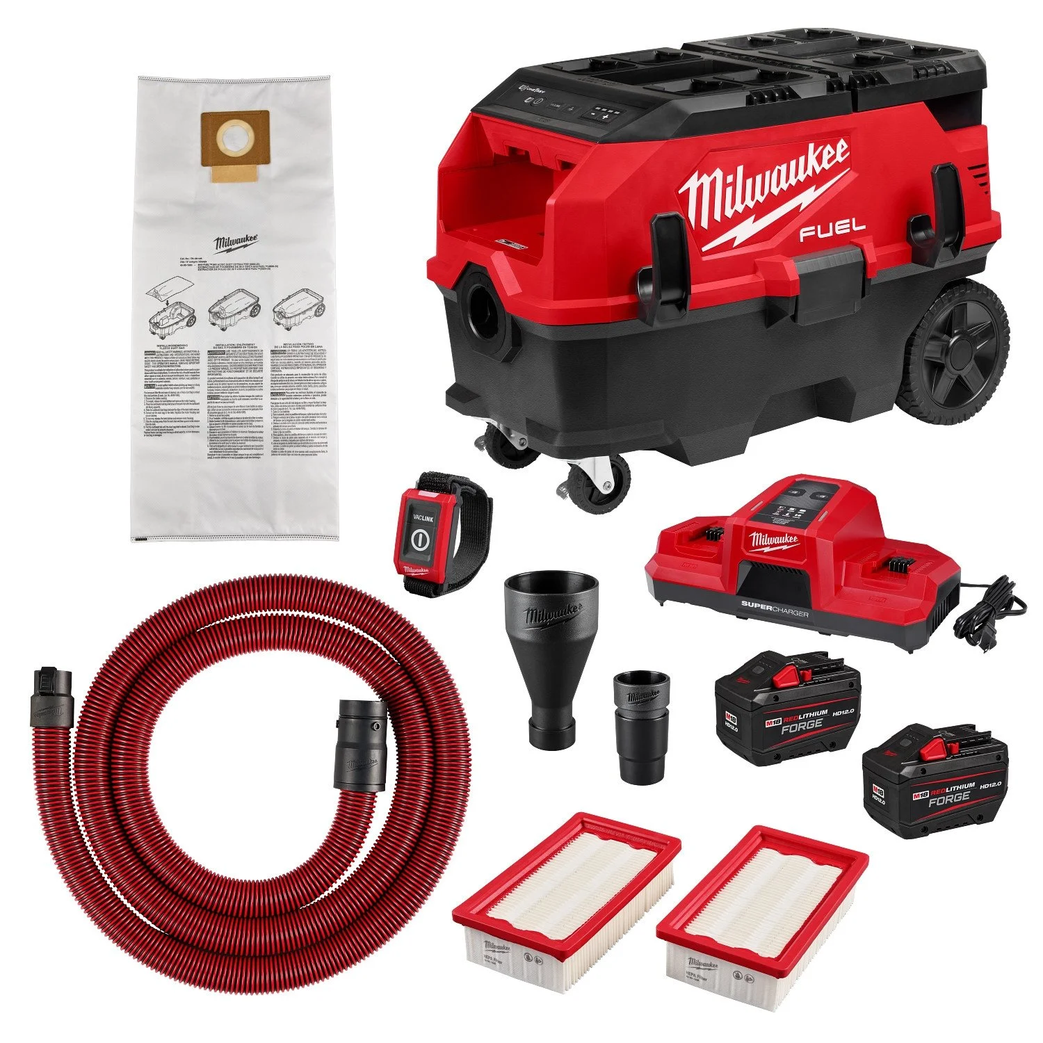 🚨 JUST RELEASED: Milwaukee M18 FUEL 9-Gallon Dual Battery Dust ...