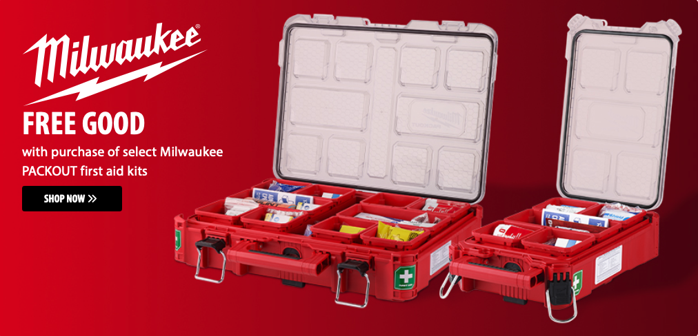 🧰 Milwaukee PACKOUT First Aid Kit – Get a FREE Tumbler or Penlight ...