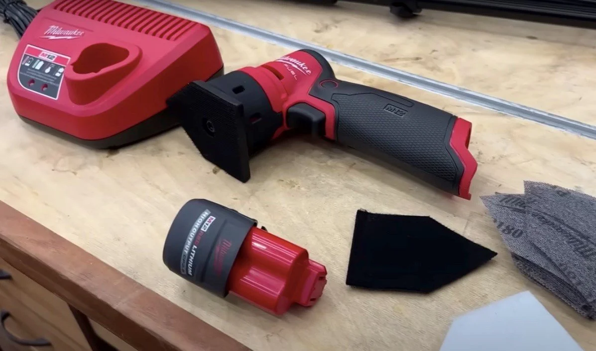 Brushless Motor Sander Milwaukee M12 Fuel 3-Inch Orbital Detail Sander ...